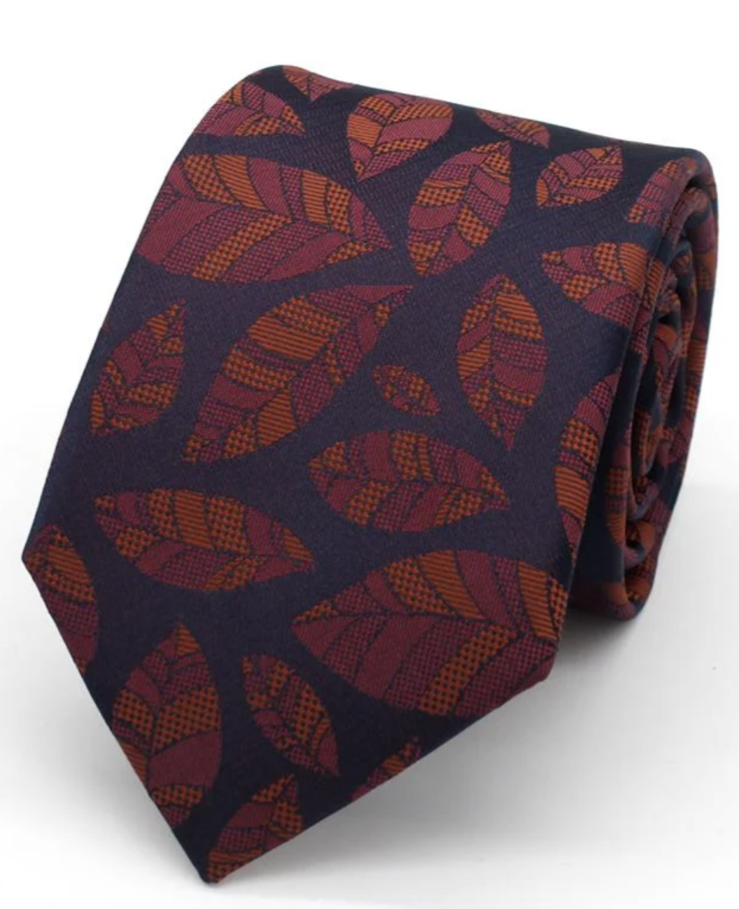 F1903 POLYESTER TIE - ORANGE - Cain of Heswall