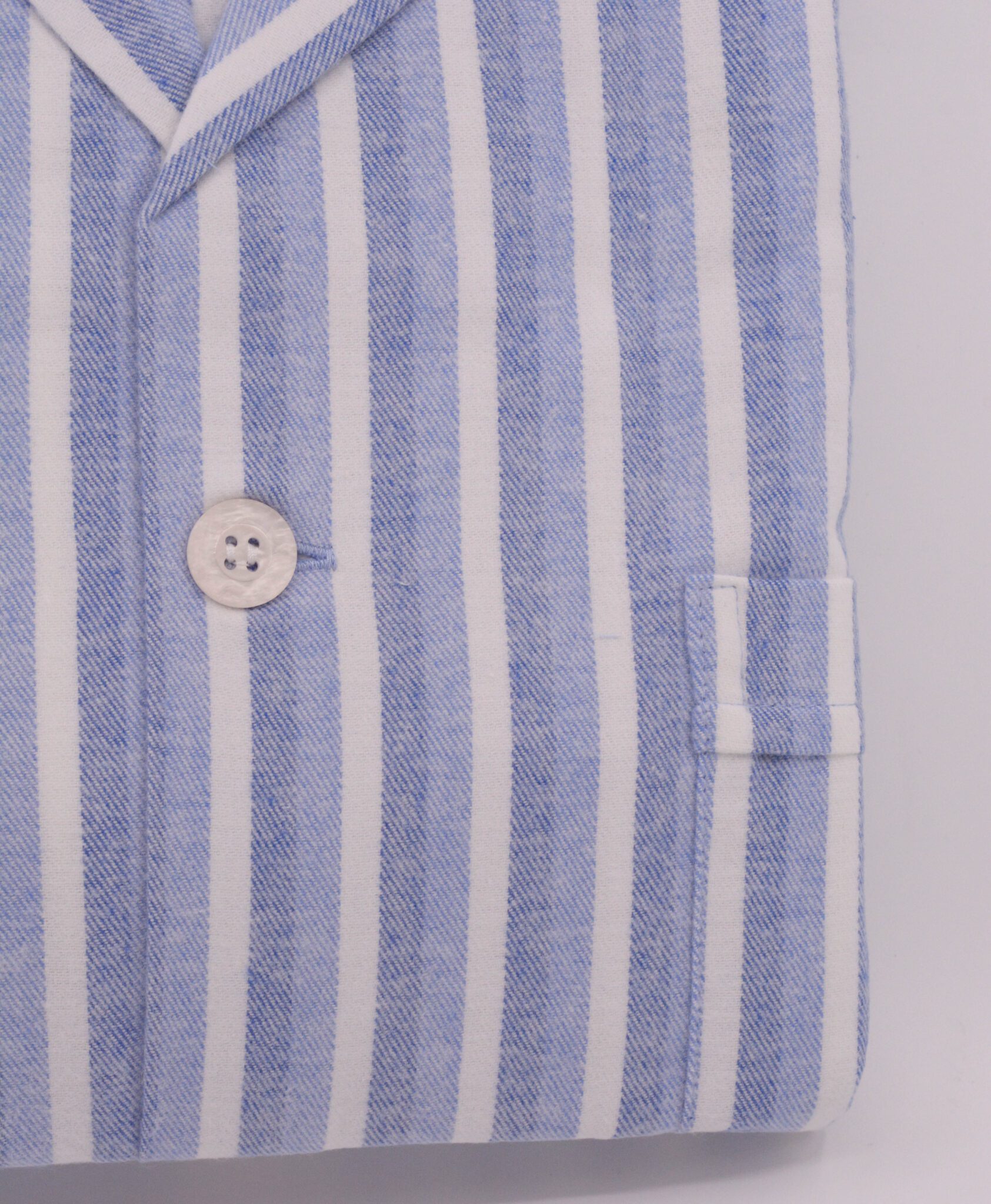 DR2 WINTER STRIPE PYJAMAS - BLUE - Cain of Heswall
