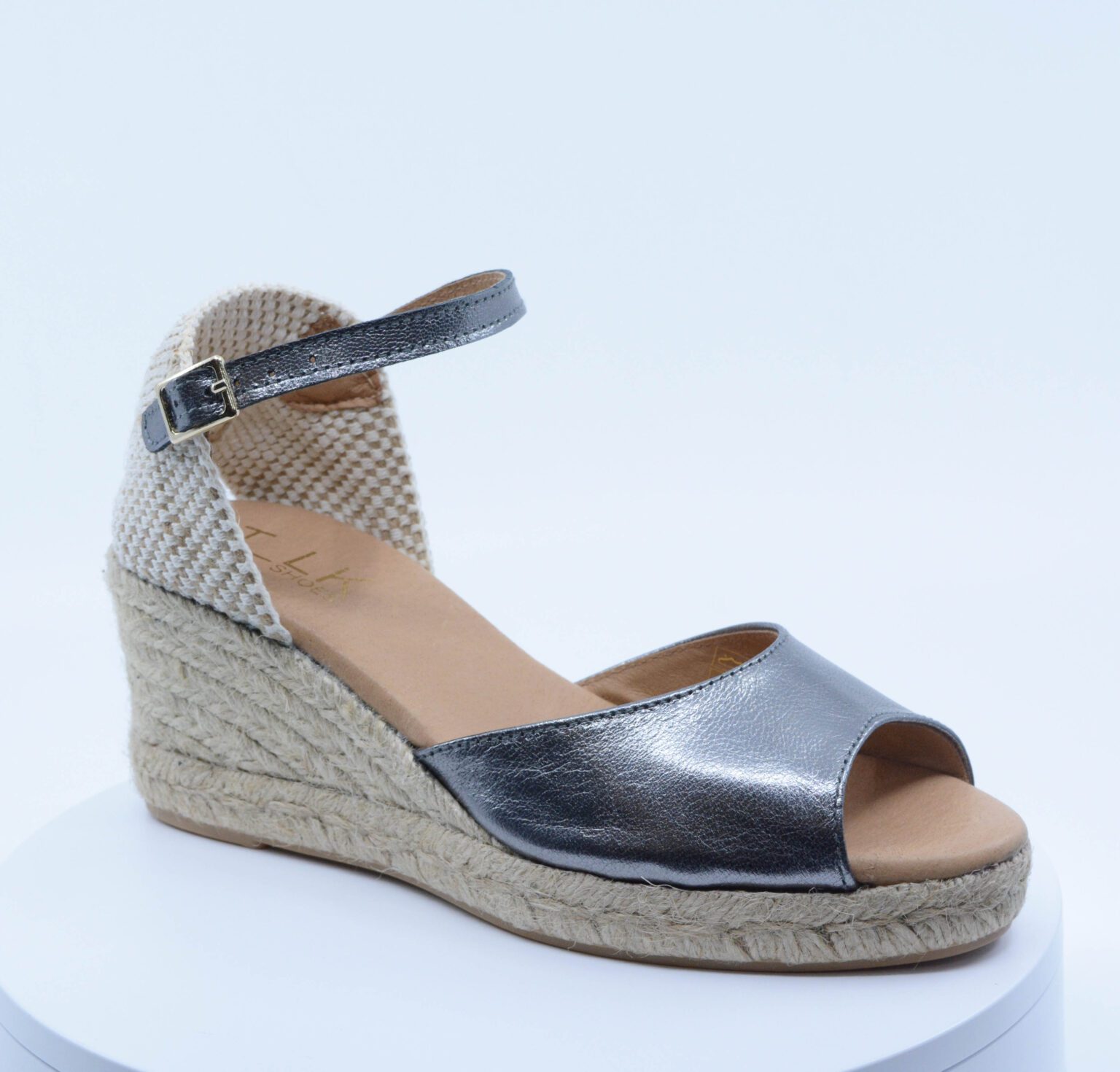 PLATINUM 5 ROPE PEEP TOE ESPARDRILLES - Cain of Heswall